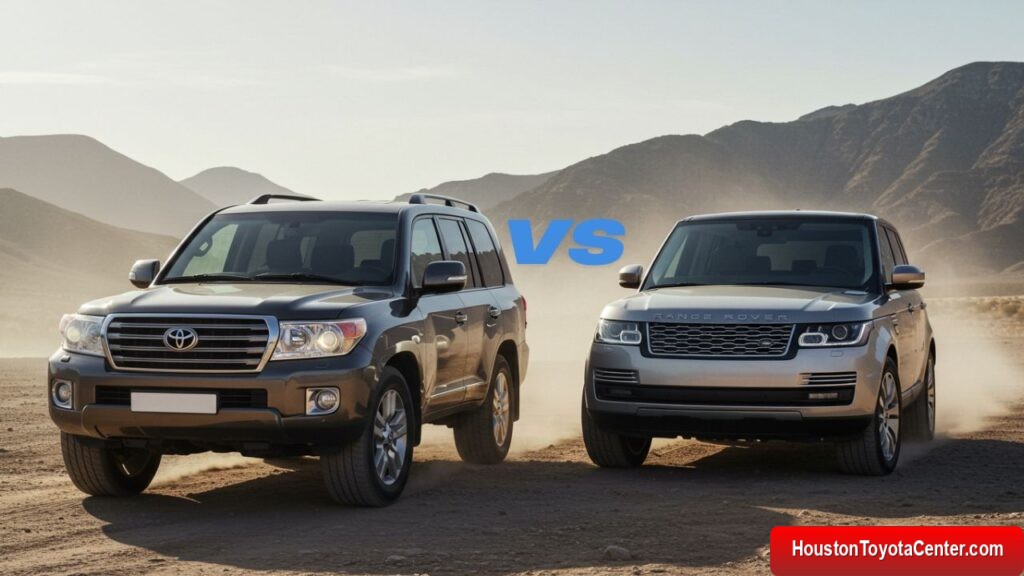 Toyota Land Cruiser vs. Range Rover: Luxury SUV Battle