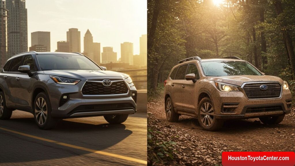 Toyota Highlander vs. Subaru Ascent: Family SUV Face-Off