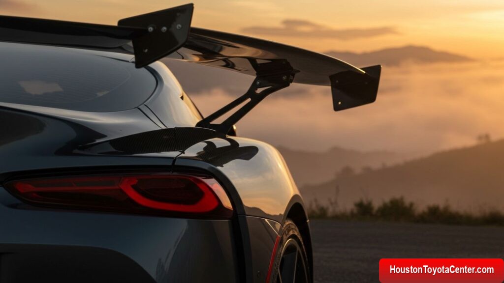 Toyota GR Supra’s Carbon Fiber Spoiler: Form vs. Function