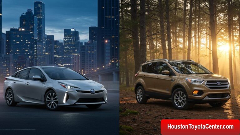 Toyota Prius vs. Ford Escape Hybrid: Efficiency Face-Off