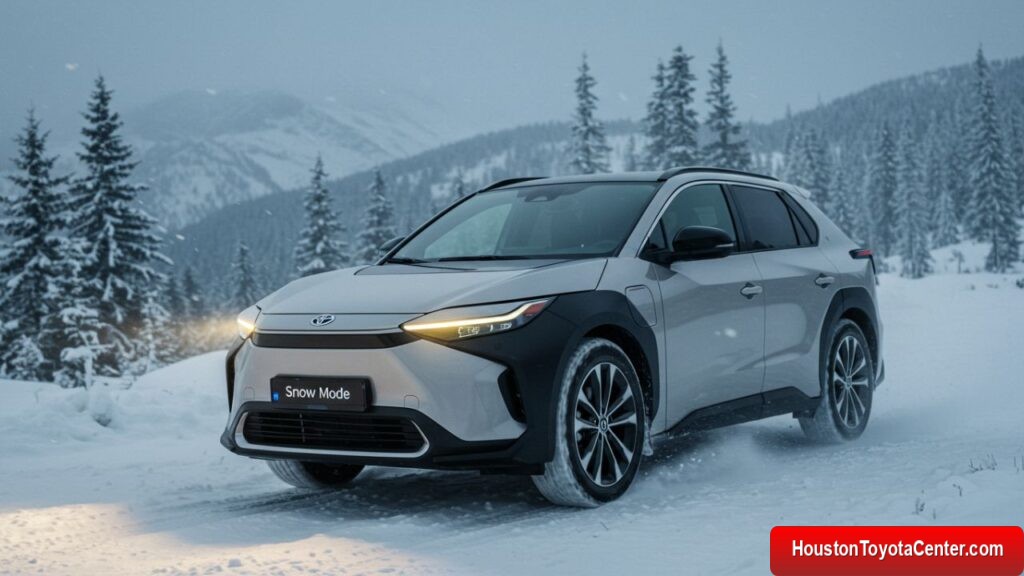 Toyota bZ4X’s Snow Mode: Winter Driving Confidence