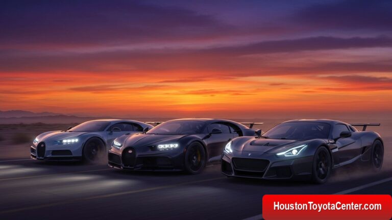 The World’s Fastest Production Cars: A Look at Top Speed Titans