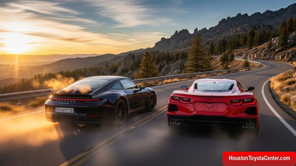 Sports Car Rivals: Porsche 911 vs. Chevrolet Corvette